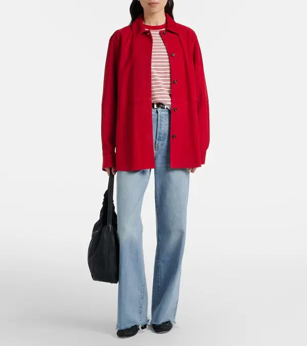 FRAME The Collegiate Wide-leg Jeans - Blue