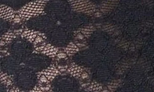 Oroblu Lace Crew Socks - Black