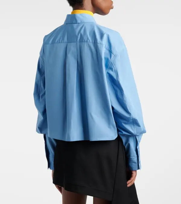 Loewe Anagram Embroidered Cotton Shirt