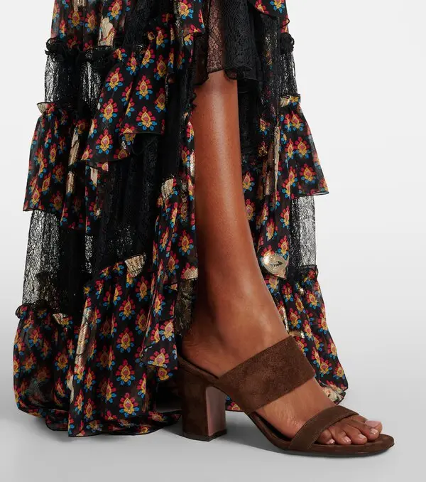Paris Texas Ava Suede Mules