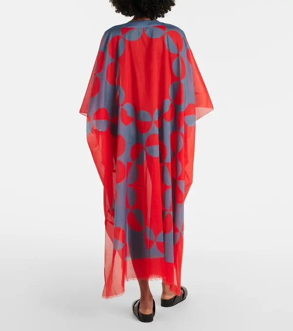 Dries Van Noten Printed Cotton Kaftan
