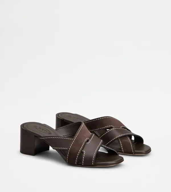 TOD'S Leather Sandals