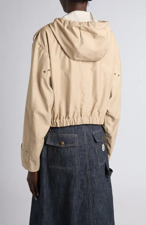 Moncler Carex Hooded Jacket - Beige