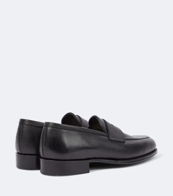 George Cleverley Bradley Ii Leather Loafers