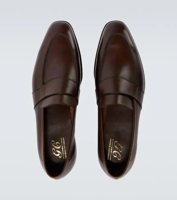 George Cleverley Owen Leather Loafers