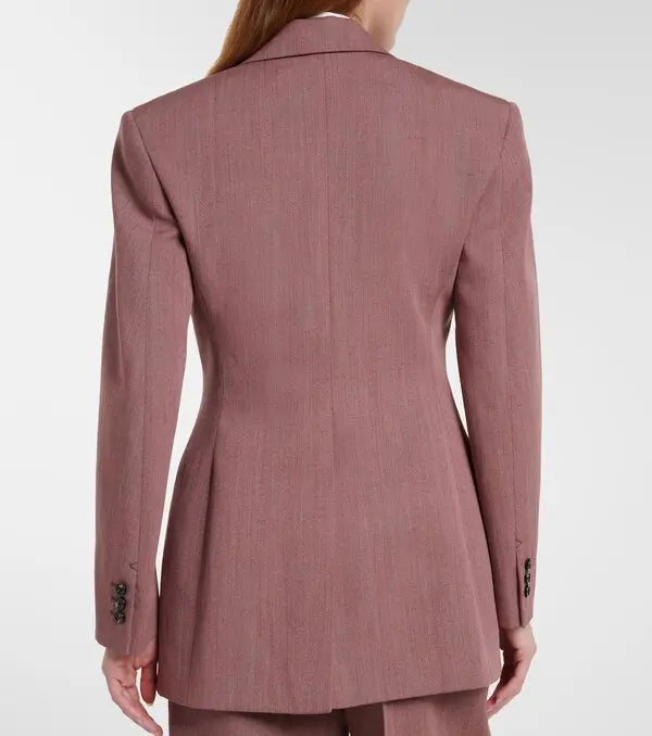 Bottega Veneta Wool And Linen-blend Blazer