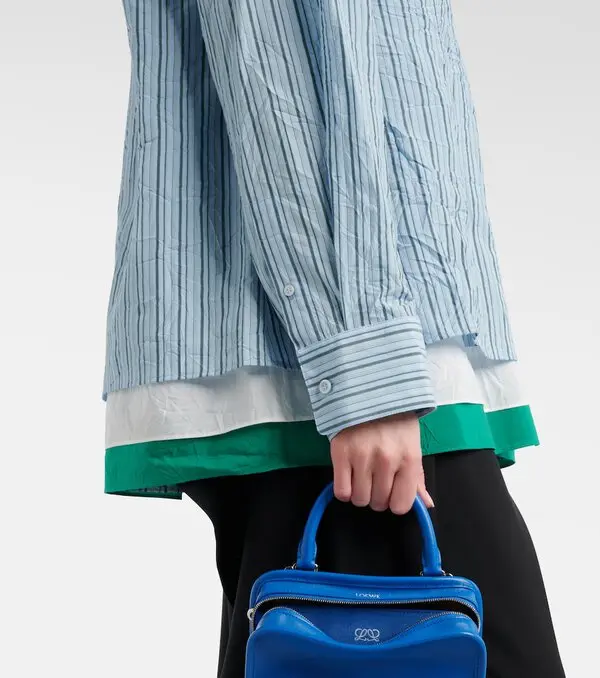 Loewe Anagram Cotton-blend Poplin Shirt
