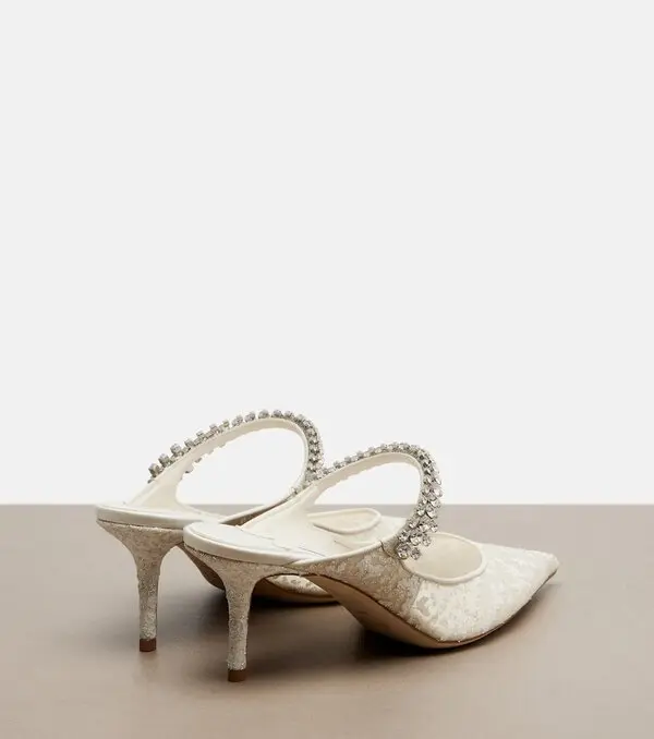 JIMMY CHOO Bing Embellished Mules