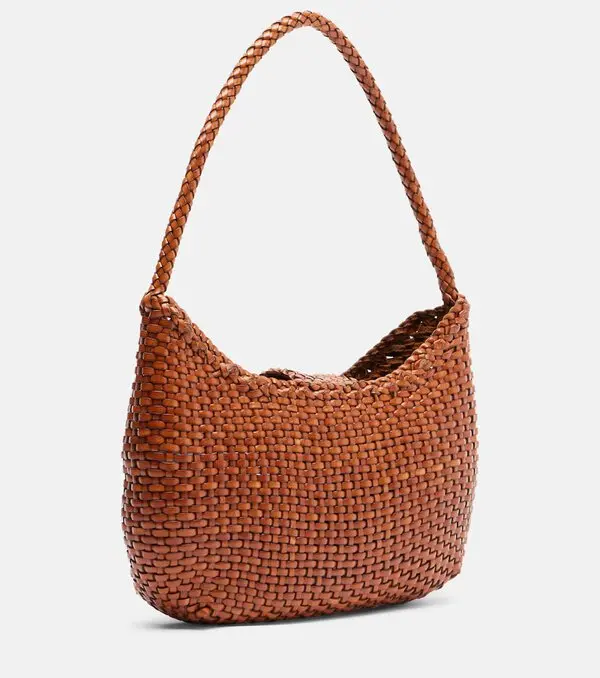 Rixo Saorise Small Shoulder Bag - Brown