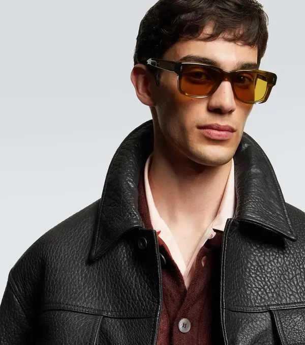 JACQUES MARIE MAGE Square Frame Sunglasses