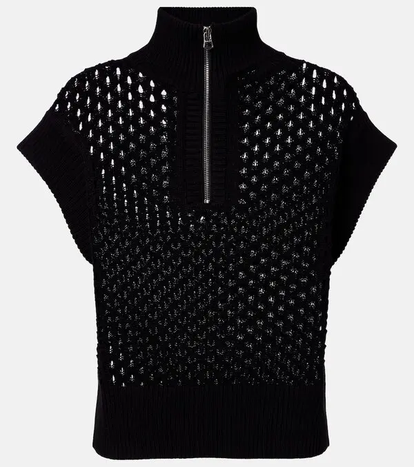 Varley Gaines Cotton Sweater - Black
