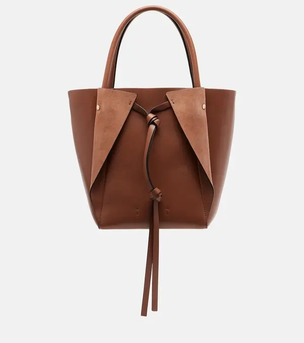 Gabriela Hearst Marija Small Leather Tote Bag - Brown