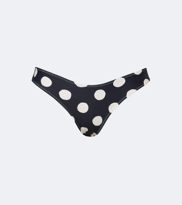 MONTCE Lulu Polka-dot Bikini Bottoms - Blue
