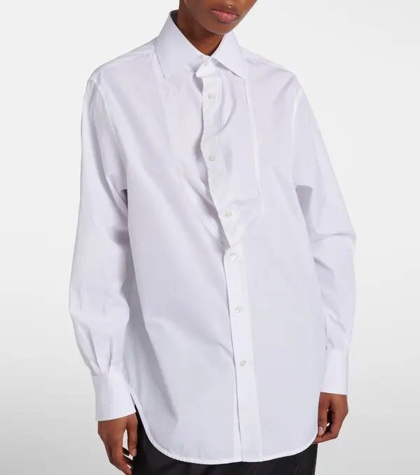 MAISON MARGIELA Cotton Poplin Shirt - White