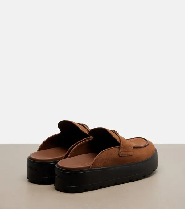 Prada Suede Mules