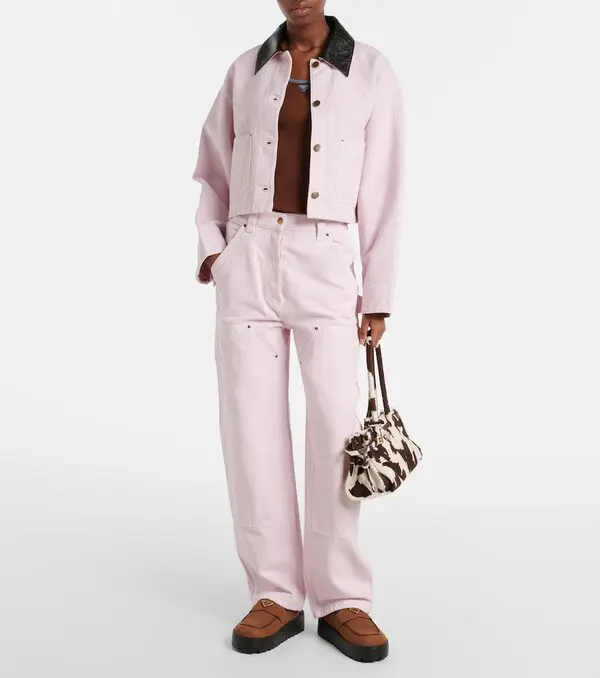 Prada Suede Mules