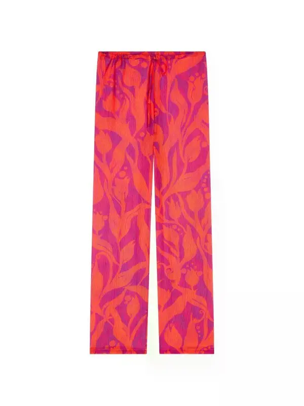 Dries Van Noten Printed Trousers