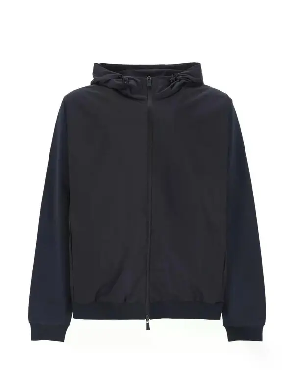 Herno Hooded Jacket - Blue