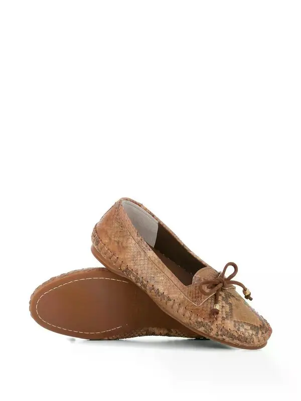 ALEXANDER HOTTO Bow Loafers