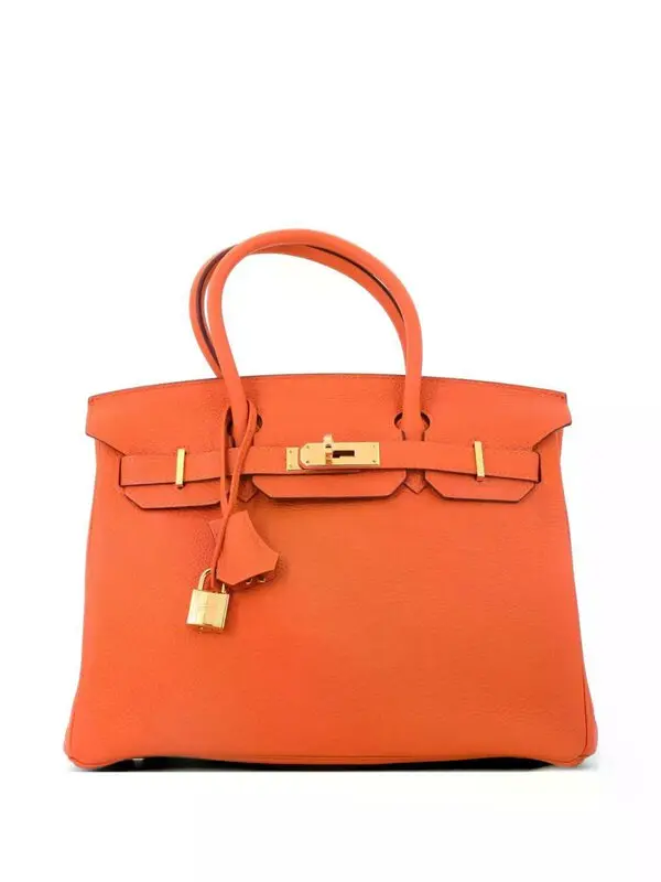 Hermès Birkin 30 Tote Bag - Orange
