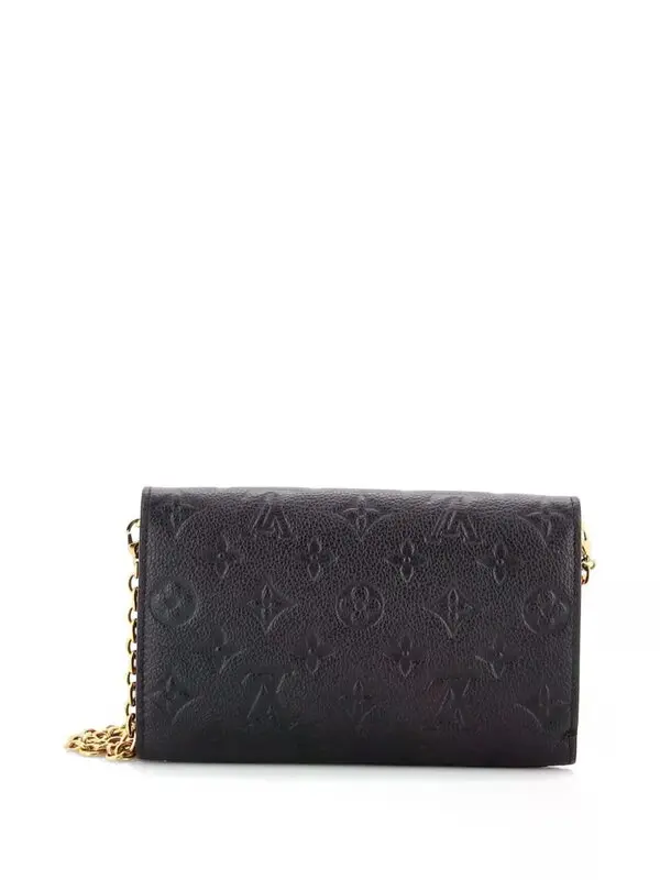 LOUIS VUITTON Vavin Chain Wallet Monogram Empreinte Leather
