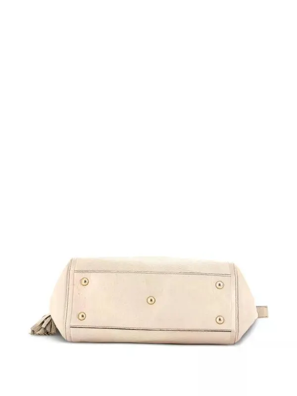 Gucci Soho Convertible Top Handle Bag Leather Satchel - Neutrals