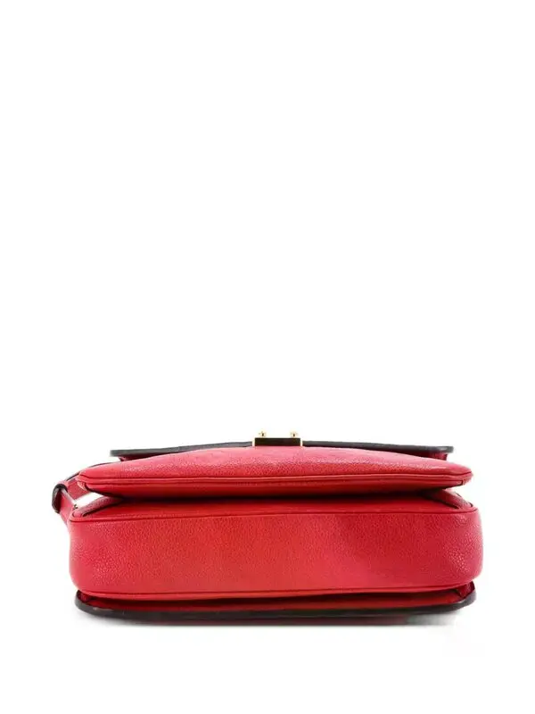 LOUIS VUITTON Pochette Métis Monogram Empreinte Leather Crossbody Bag - Red