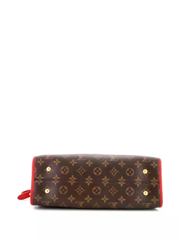 LOUIS VUITTON Popincourt Nm Handbag Monogram Canvas - Red