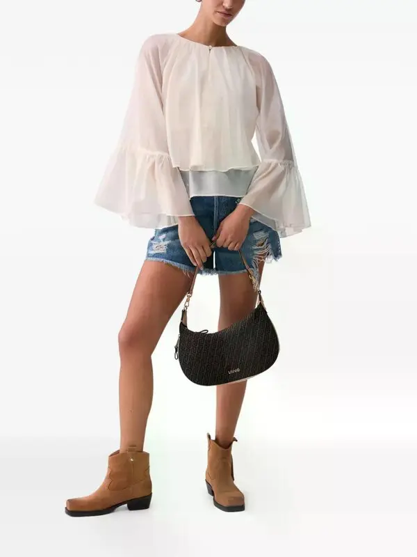 Liu Jo Distressed-effect Denim Shorts