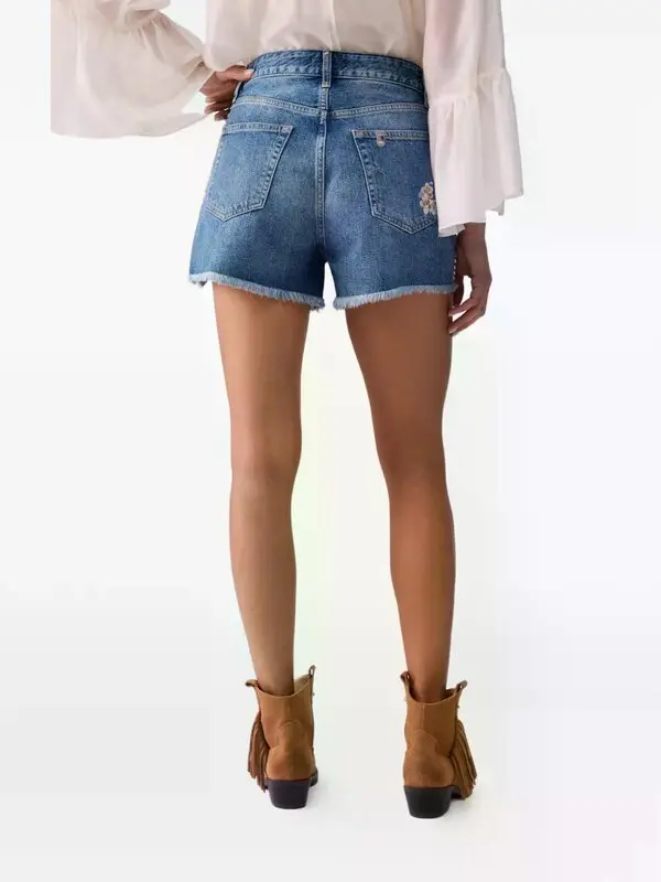 Liu Jo Distressed-effect Denim Shorts