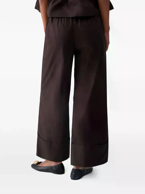 Liu Jo Logo-plaque Flared Trousers