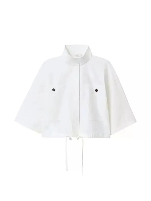 Lafayette 148 New York Oversized Cotton Shirt-jacket