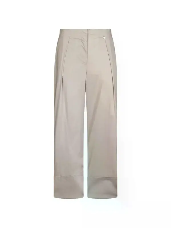 Liu Jo Logo-plaque Flared Trousers