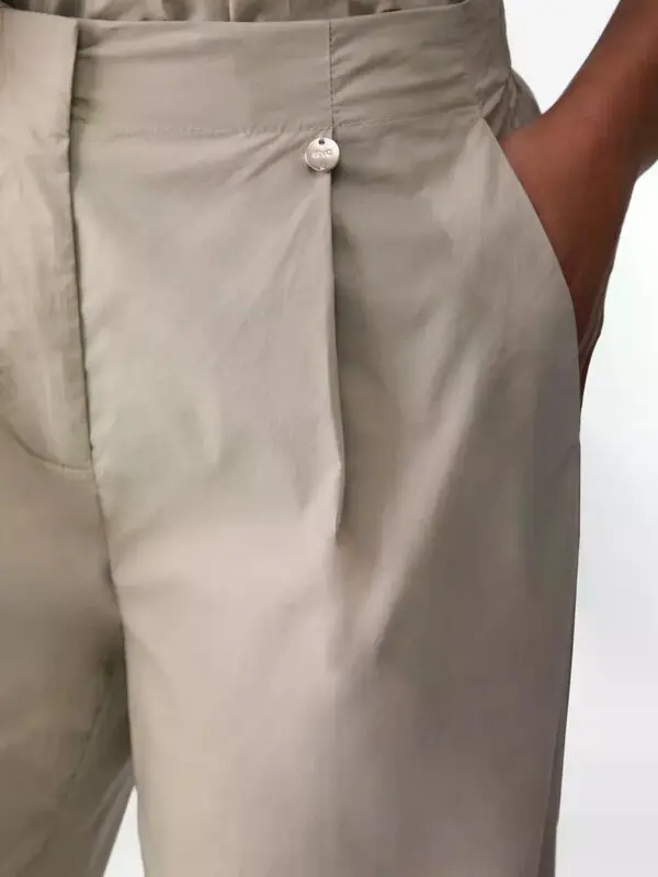 Liu Jo Logo-plaque Flared Trousers