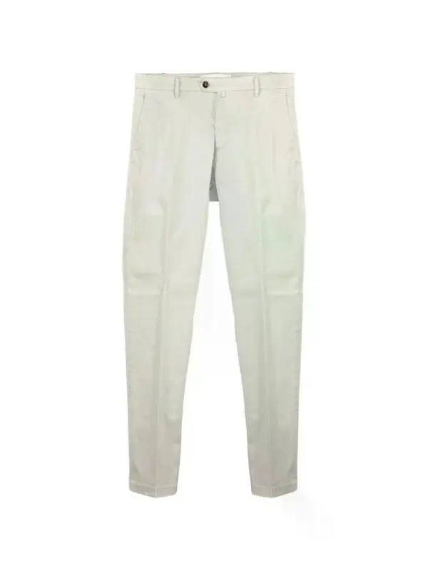 BRIGLIA 1949 Belt Loops Pockets Trousers - Neutrals
