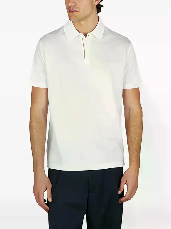 Paul & Shark Cotton Polo Shirt - White