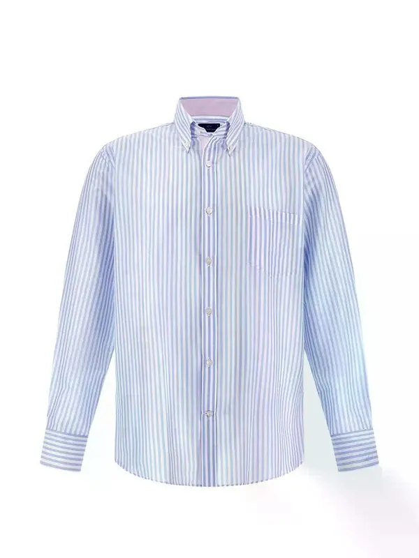 Paul & Shark Striped-pattern Cotton Shirt