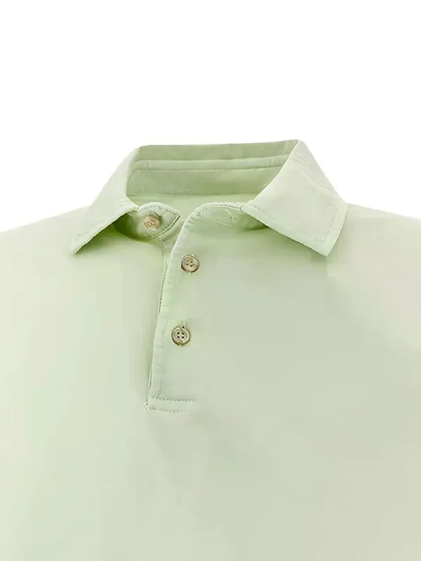 Paul & Shark Cotton Polo Shirt - Green