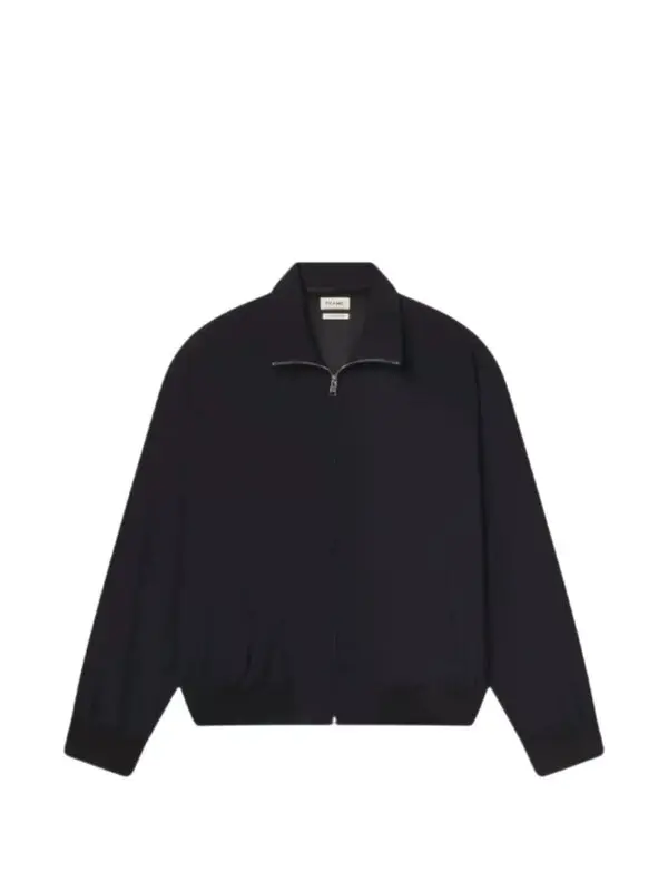FRAME Zip-up Wool Jacket