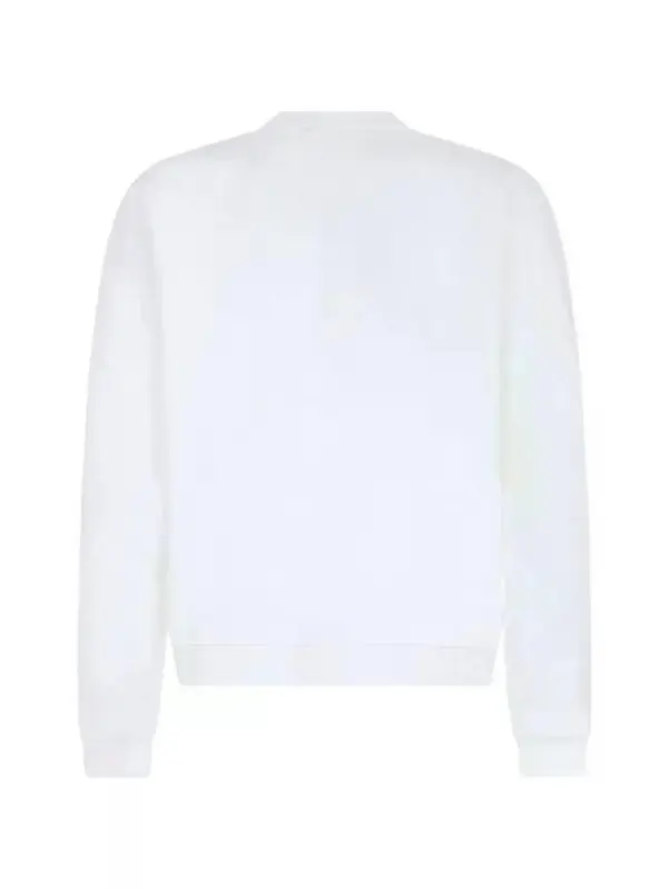 Dsquared2 Tape Crew-neck Sweatshirt - White