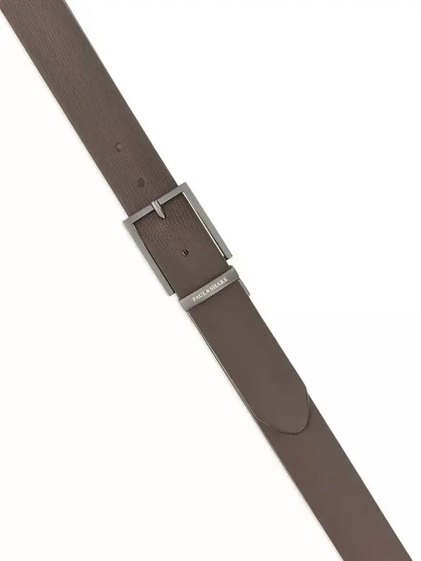 Paul & Shark Reversible Leather Belt - Brown