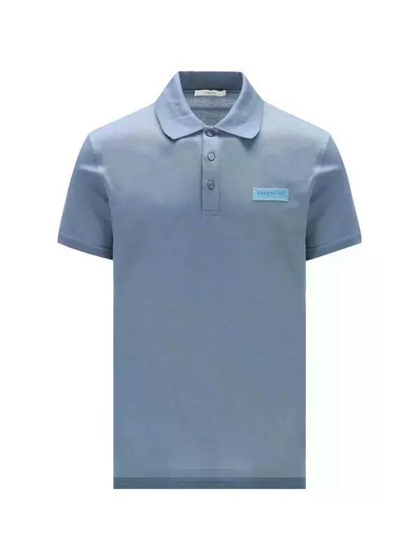 Givenchy Logo-patch Polo Shirt
