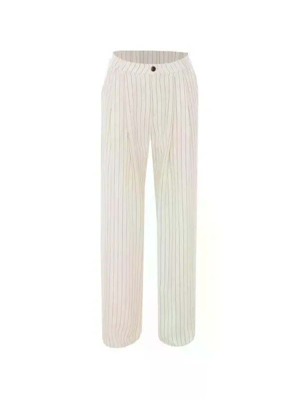 ELE Striped Flared Trousers