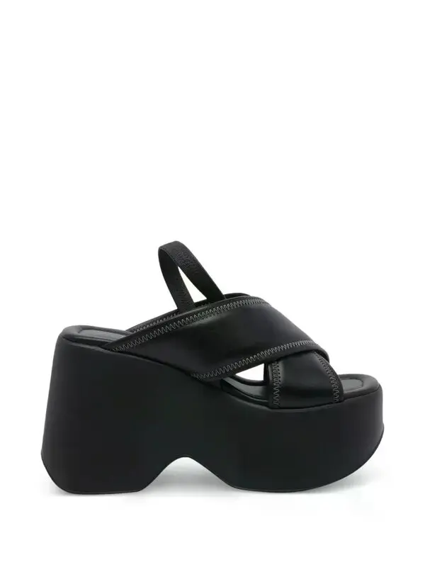VIC MATIE Crossover Plateau Sandals