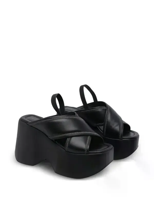 VIC MATIE Crossover Plateau Sandals