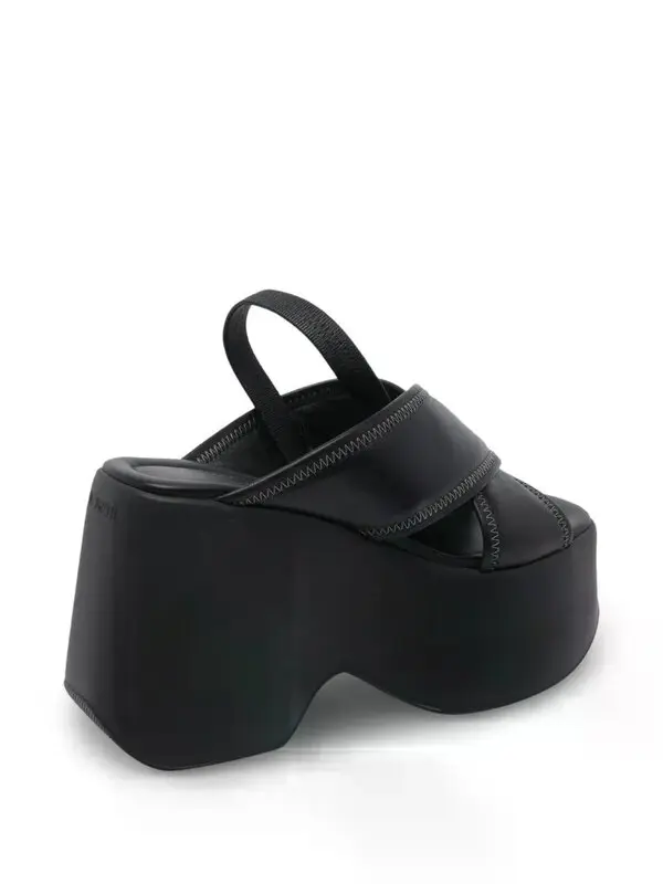 VIC MATIE Crossover Plateau Sandals