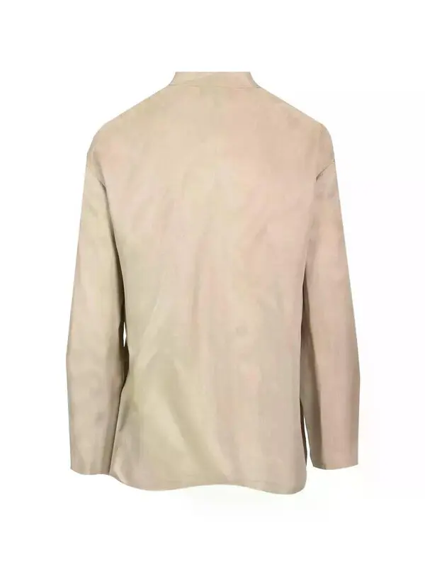 Emporio Armani Buttoned Long-sleeve Shirt - Neutrals