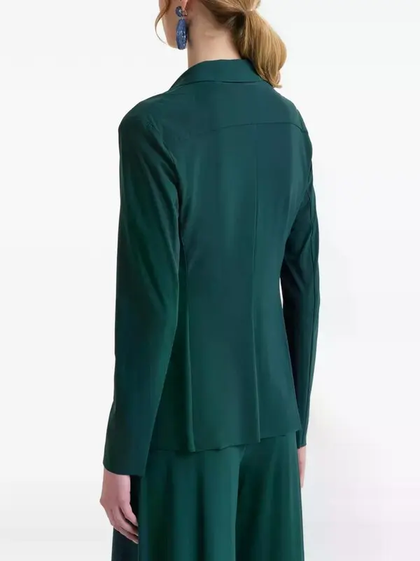 Malìparmi Jersey Blazer - Green