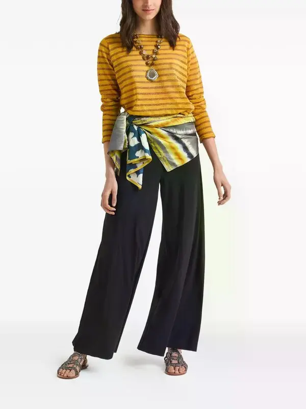 Malìparmi Elastic-waistband Palazzo Pants