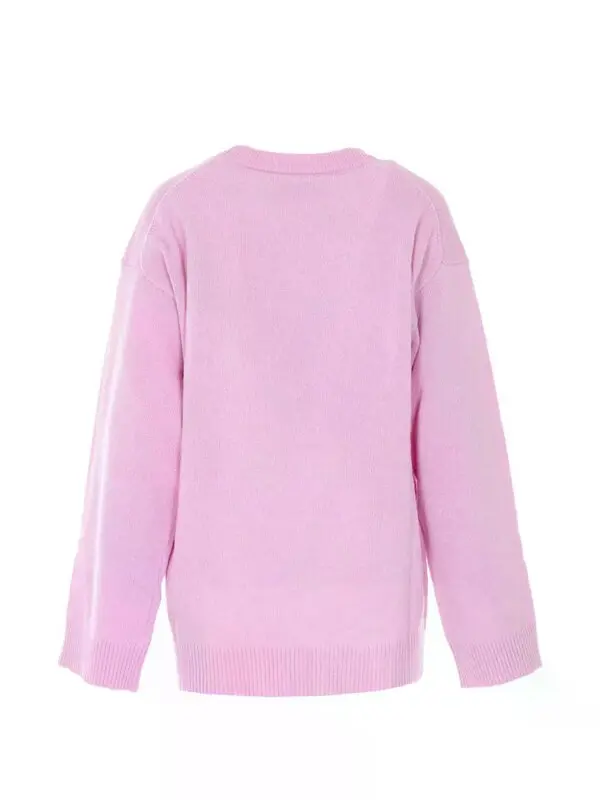 GANNI Crew-neck Long-sleeve Sweater